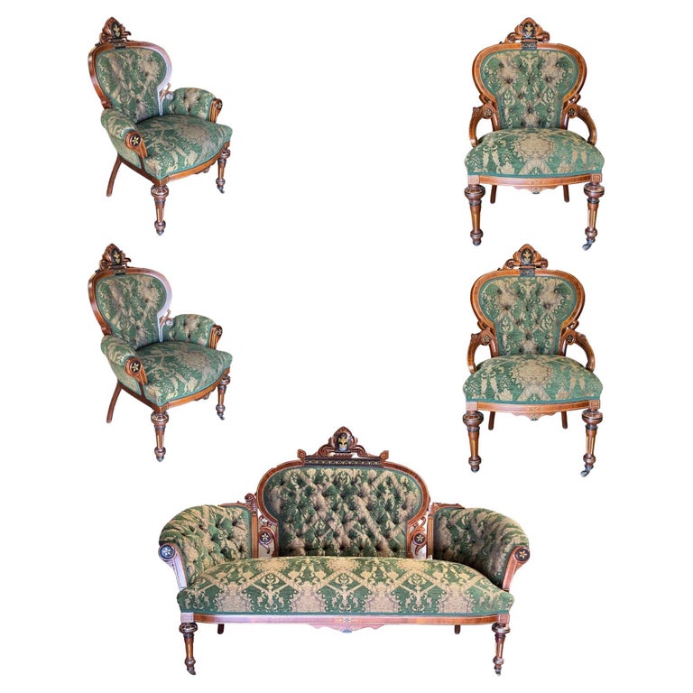 victorian parlor set
