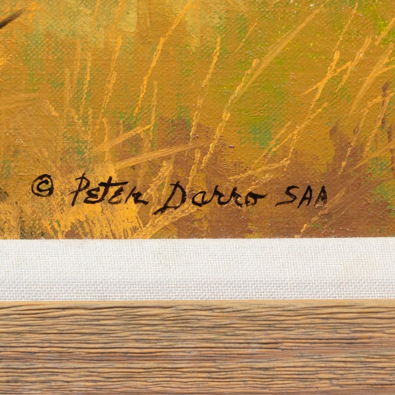 "American Lynx" Oil Painting by Peter Darro For Sale at 1stDibs