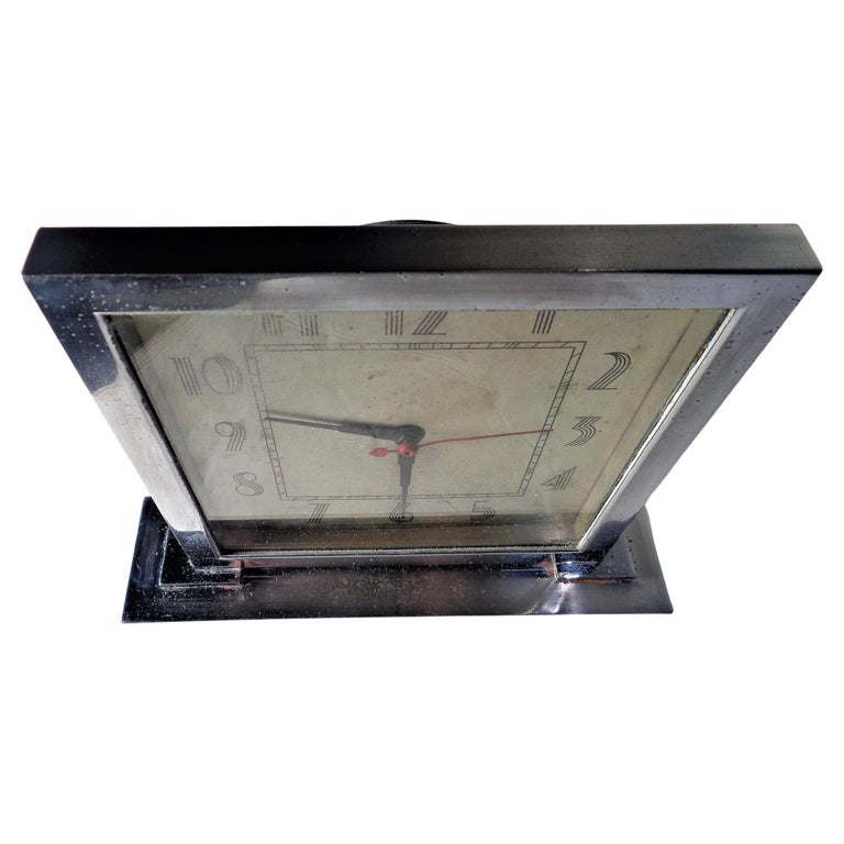 American Machine Age Clock Gilbert Rohde Herman Miller 1934 For Sale at ...