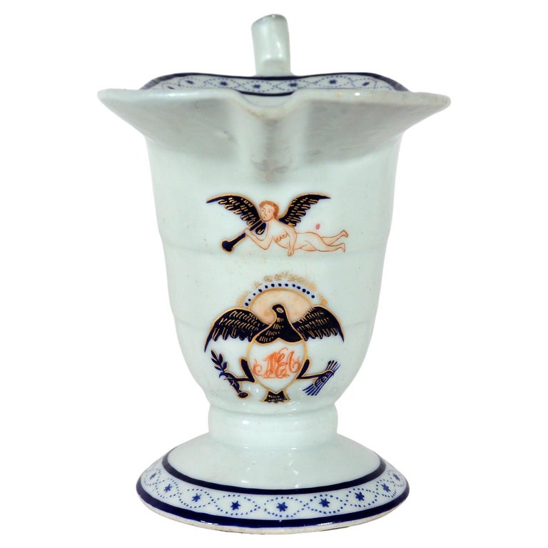 American Market Chinese Export Porcelain Eagle and Fame decorated ...