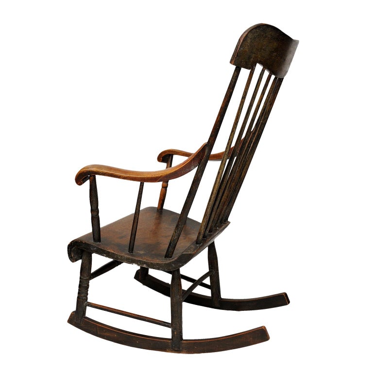 American Mid-19th Century Boston Rocker, circa 1840 at 1stDibs ...