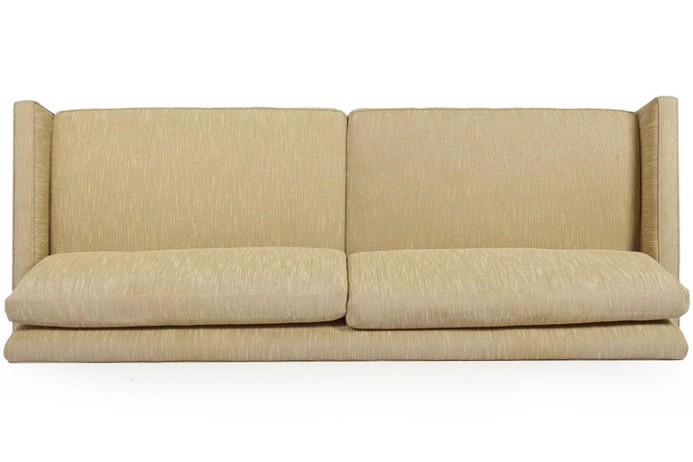 American Mid-Century Modern Lane “Tuxedo” Sofa circa 1960s For Sale at ...