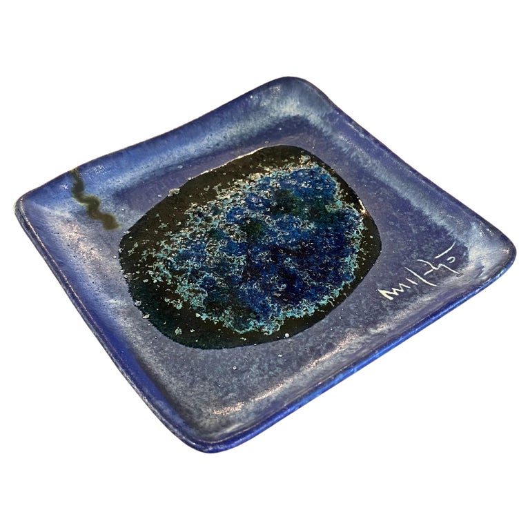 American Mid-Century Modern Rare McCarty Decorative Platter For Sale at ...