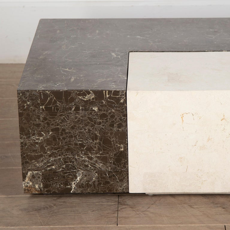 American Mid-Century Modular Block Table For Sale at 1stDibs