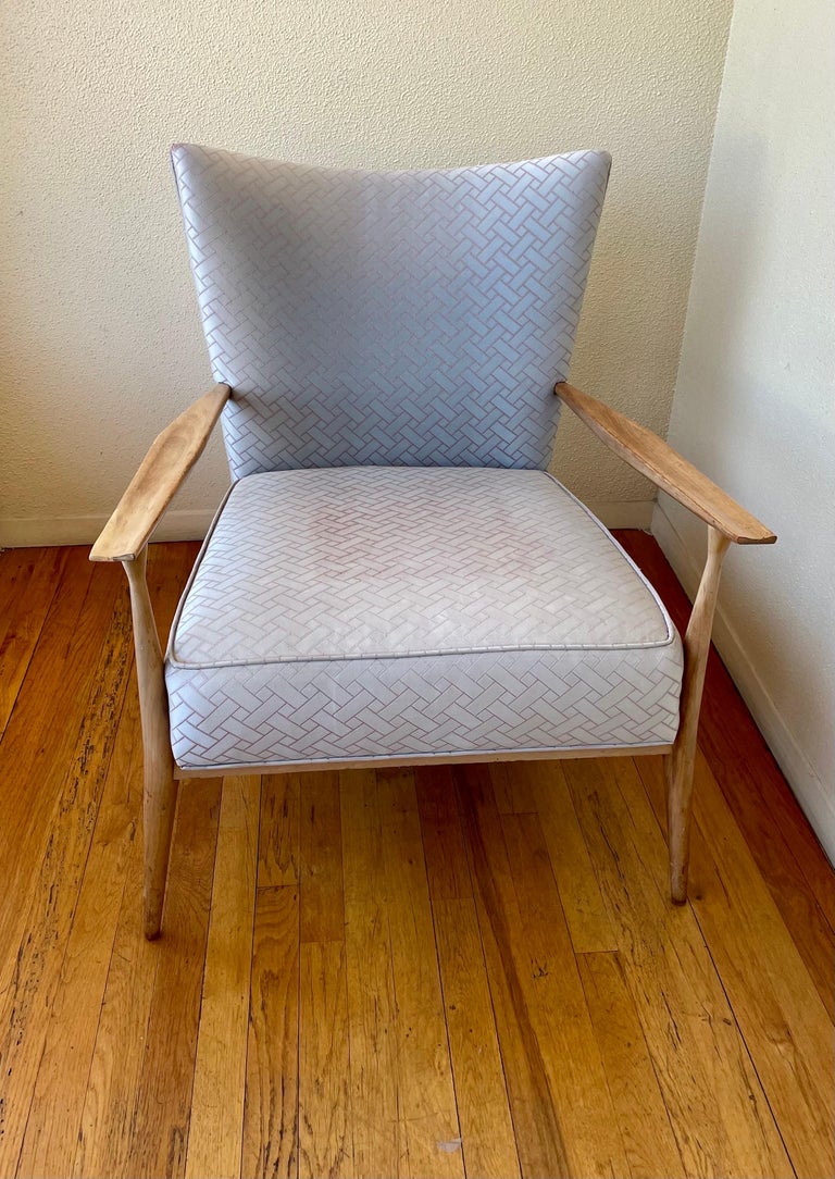 American Mid Century Rare Paul McCobb Lounge Chair For Sale at 1stDibs