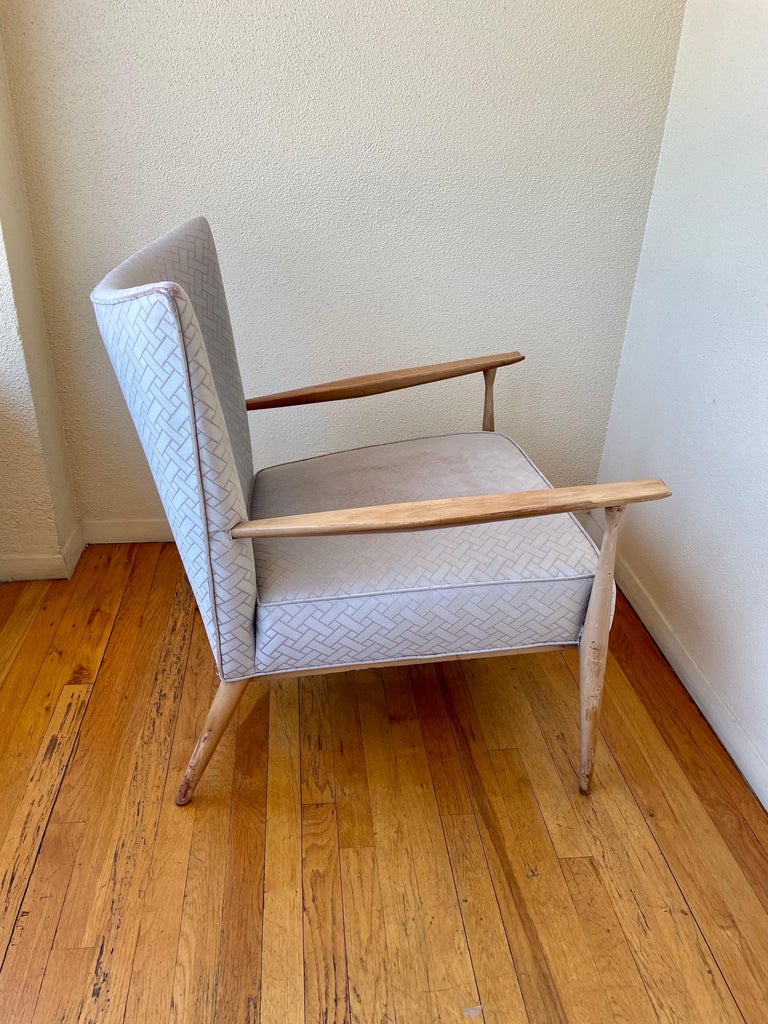American Mid Century Rare Paul McCobb Lounge Chair For Sale at 1stDibs