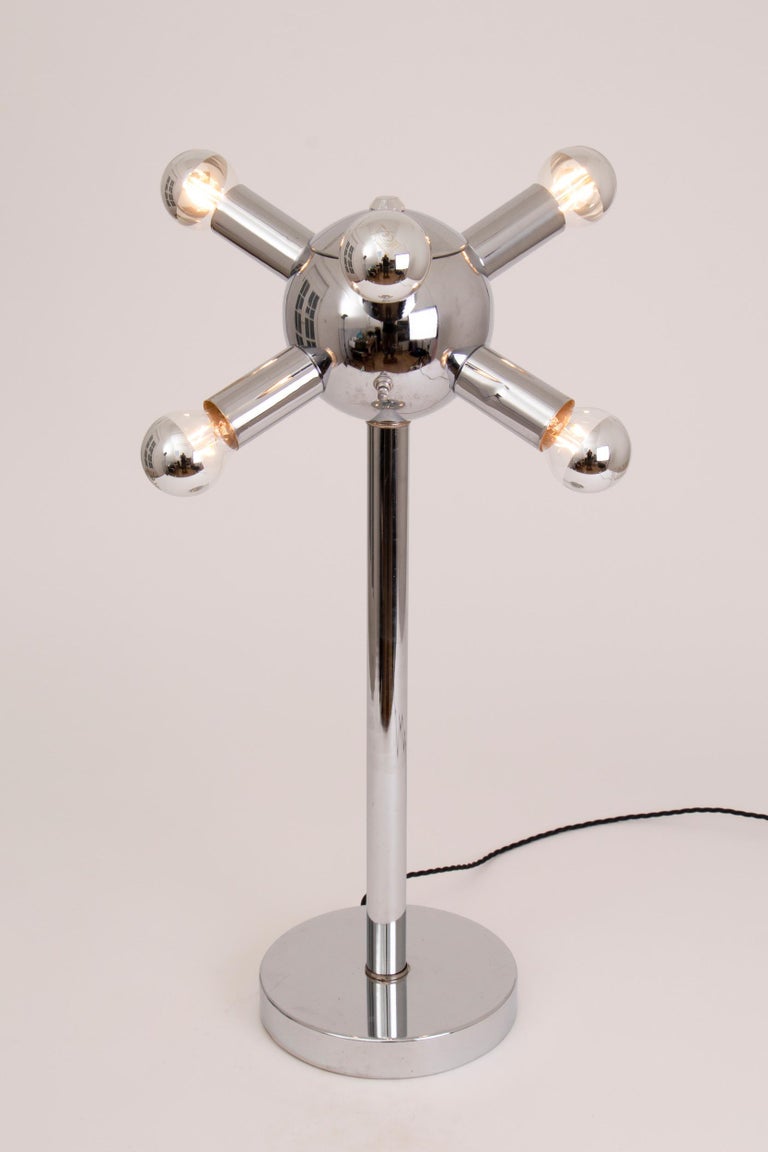 American Midcentury Space Age Sputnik Table Lamp by Underwriters ...