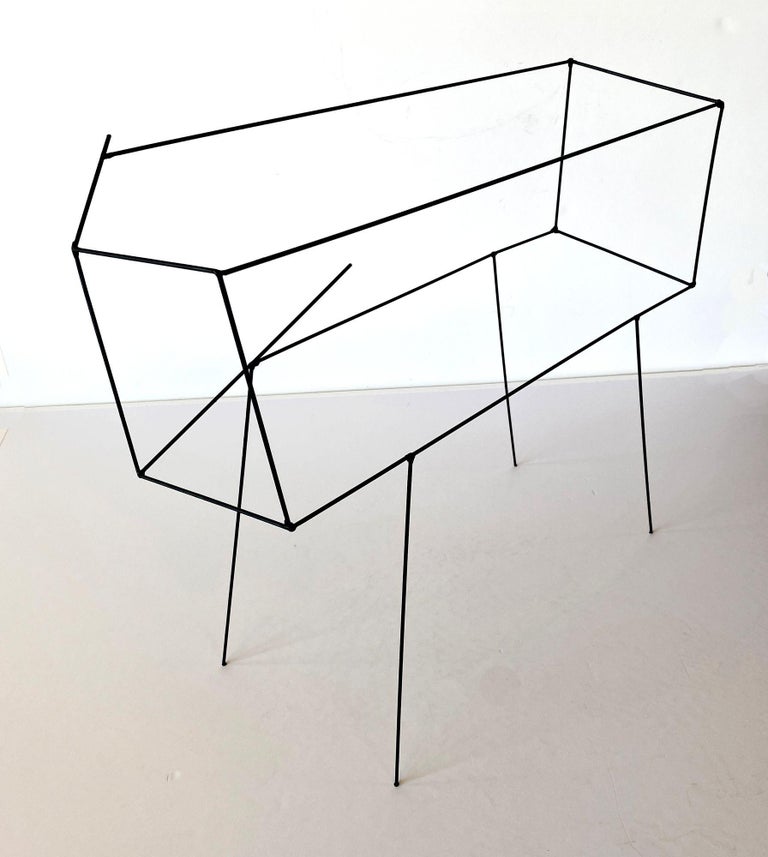 American Modern Abstract Expressionist Wire Sculpture, Moshe Y For Sale ...