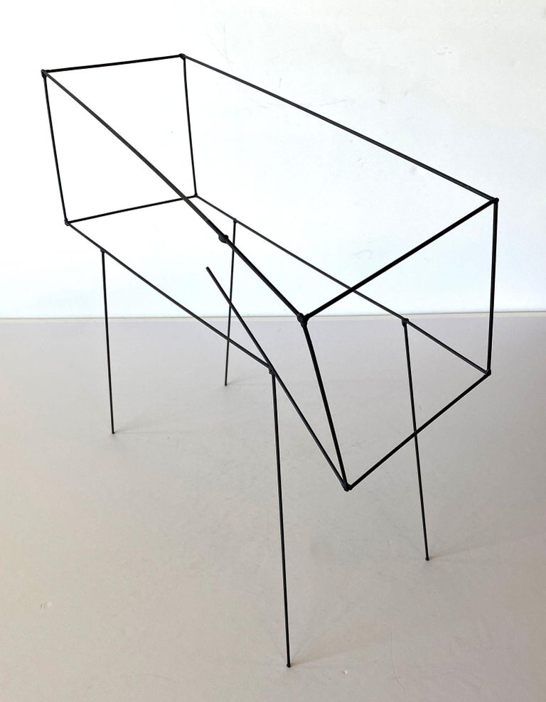 American Modern Abstract Expressionist Wire Sculpture, Moshe Y For Sale ...