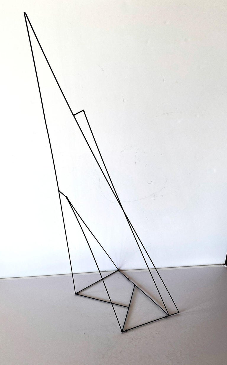 American Modern Abstract Expressionist Wire Sculpture, Moshe Y For Sale ...