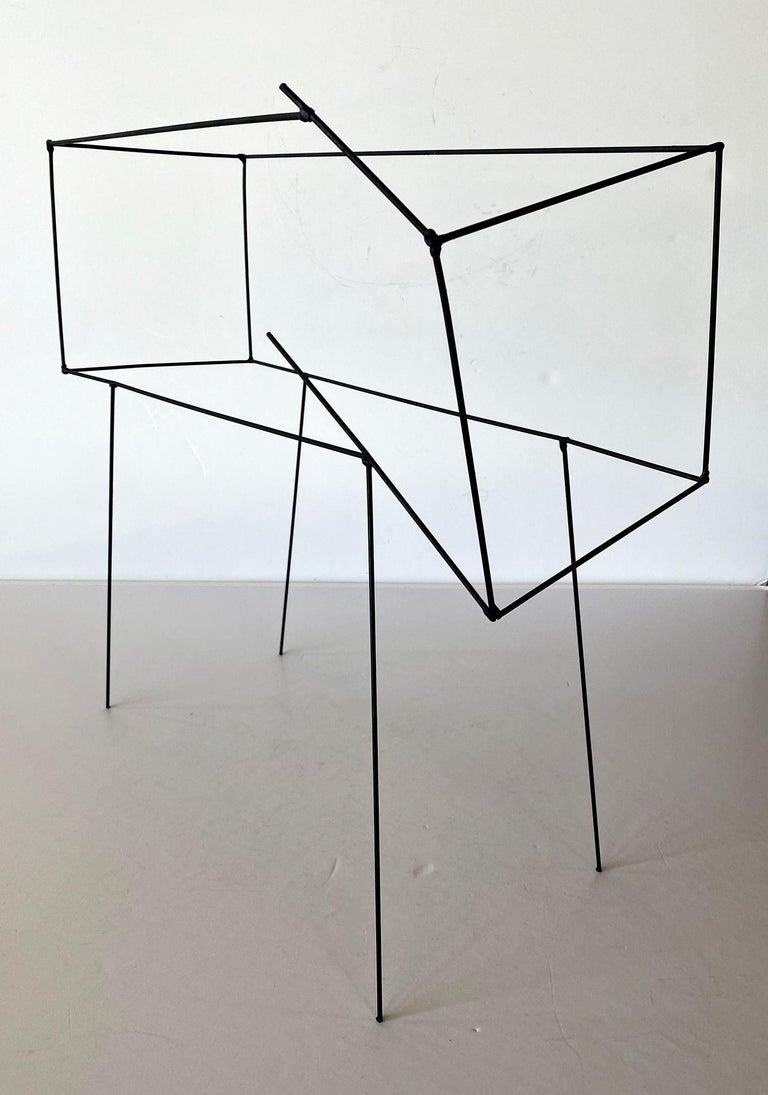 American Modern Abstract Expressionist Wire Sculpture, Moshe Y For Sale ...