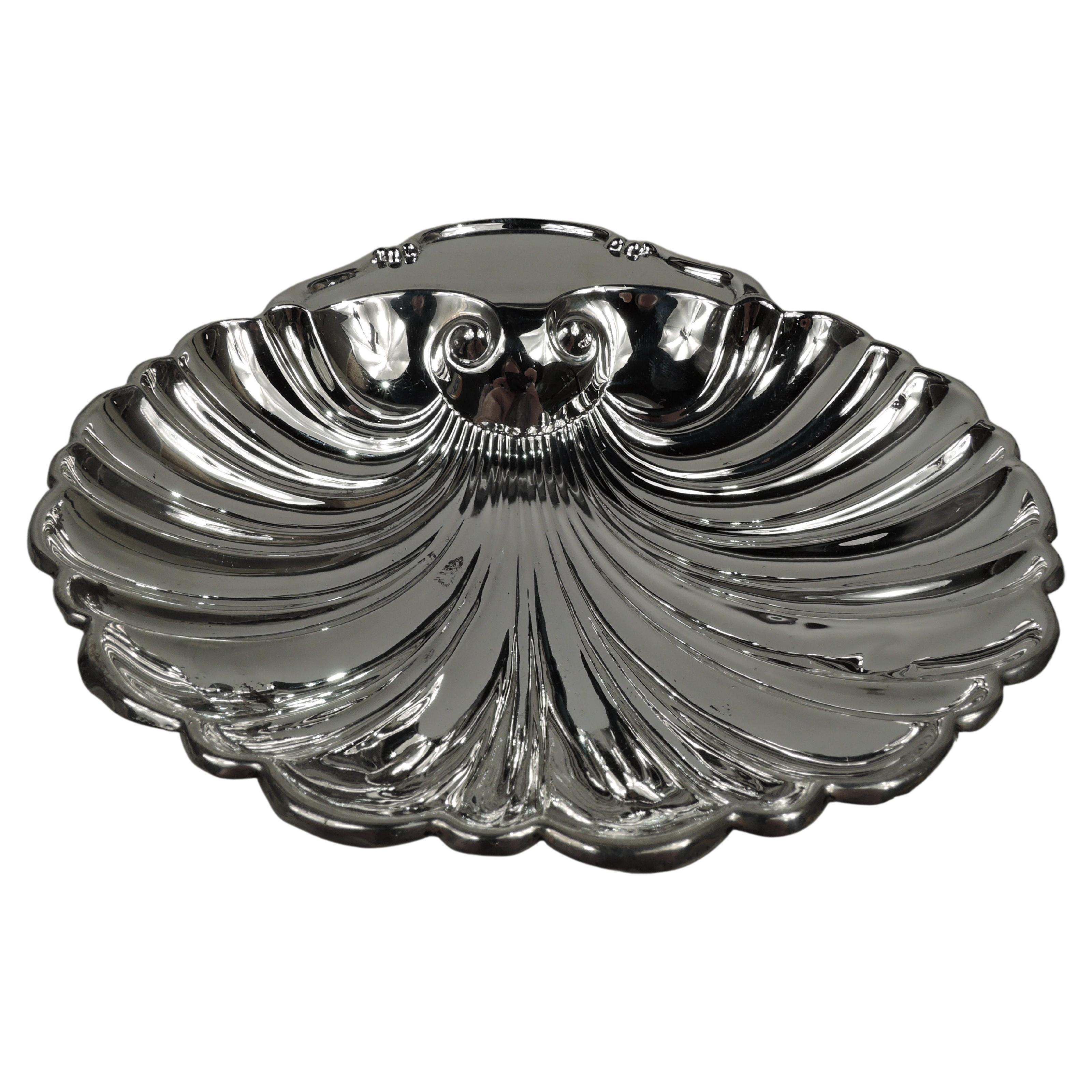 Coalport English Porcelain Nautilus Shell Bowl With Gilt Interior at ...