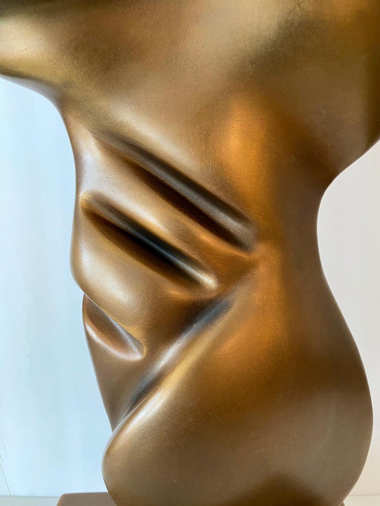 American Modern Sculpture "Torso" by Korean Artist Hyunae Kang For Sale ...