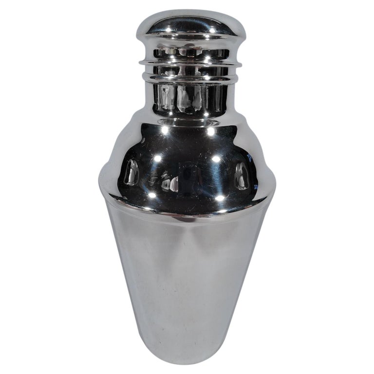 American Modern Sterling Silver Mini Martini Shaker for a Compact ...