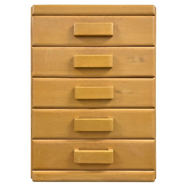 American Modern Tall Chest of Drawer For Sale at 1stDibs