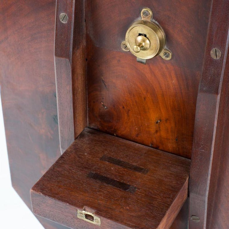 American Neoclassical Feather Carved Mahogany Tilt Top Tea Table, 1815 ...