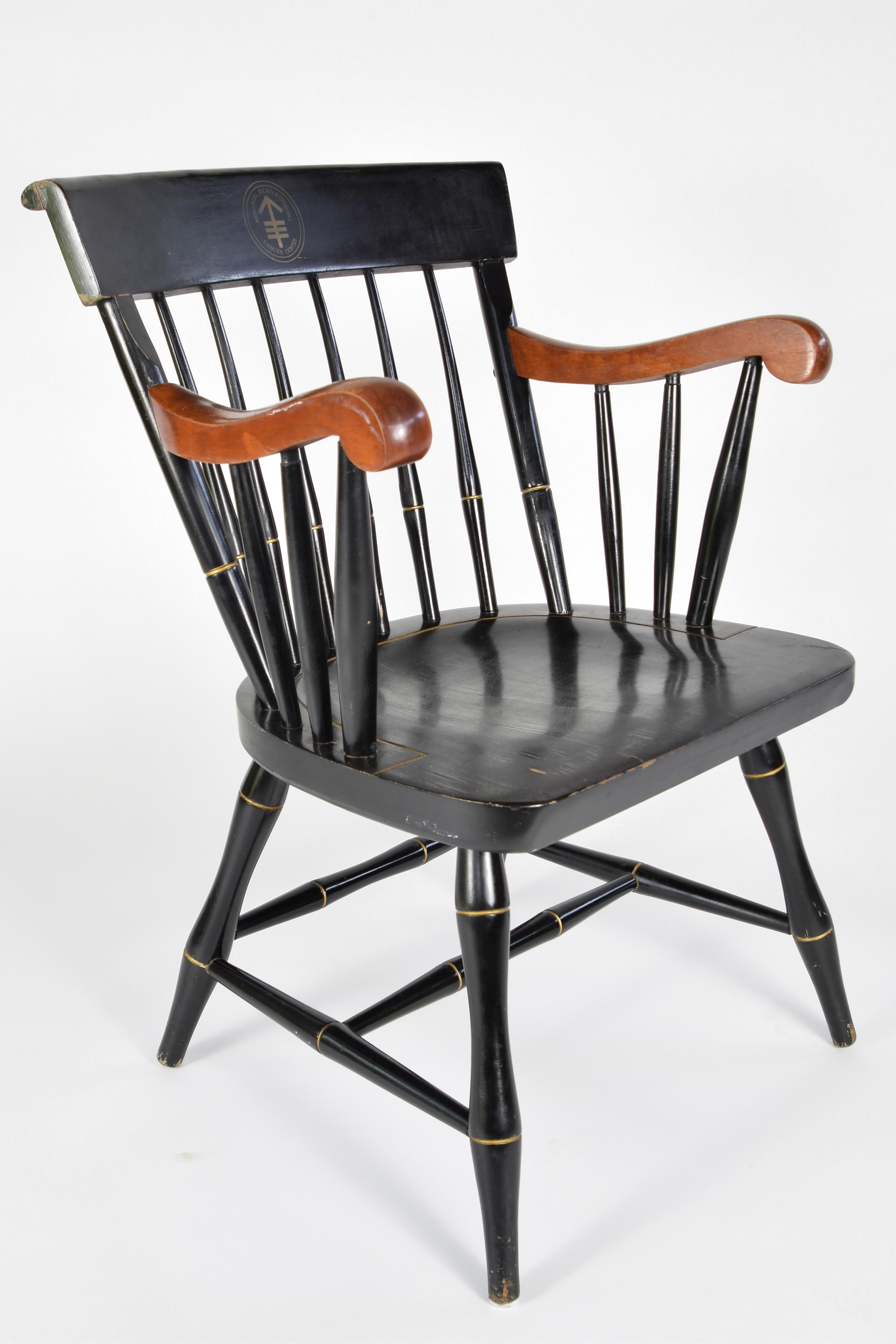 American Office Chair, Black, Nicholas and Stone Co. Massachusetts ...