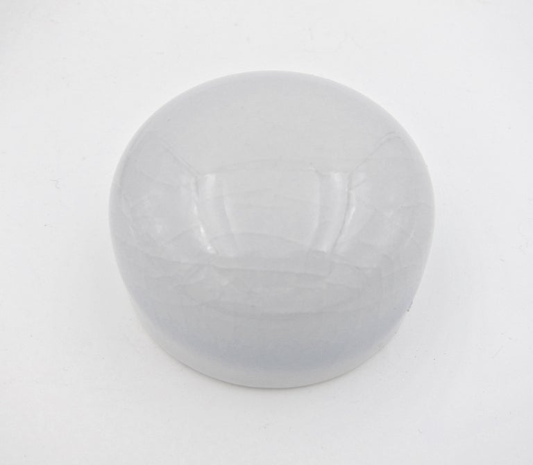 American Porcelain Ginger Jar with Craquelure Glaze by Rodney Rouse at ...