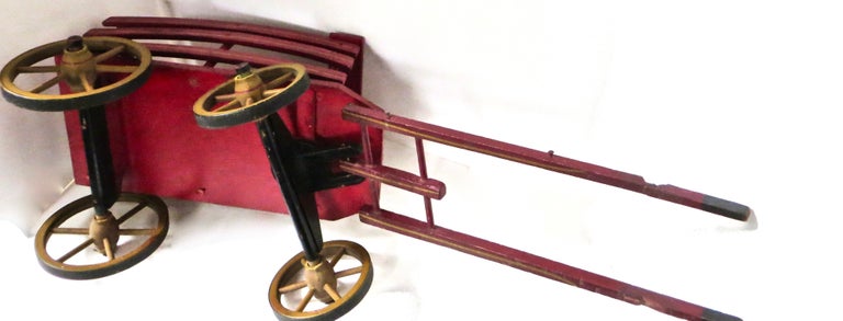American Salesman Sample Late 19th C. Wooden Hay Wagon For Sale at 1stDibs