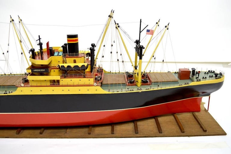 American Scout Ship Model at 1stDibs