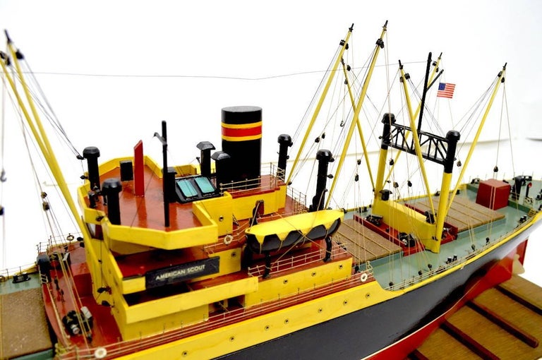 American Scout Ship Model at 1stDibs