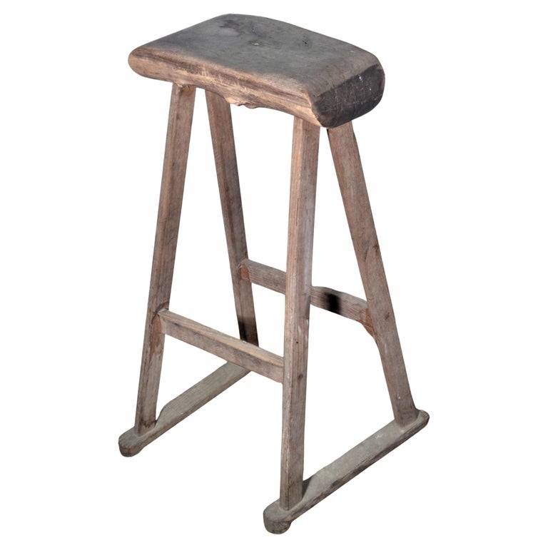 American Studio Hand Crafted Artist Stools, Circa 1960 at 1stDibs