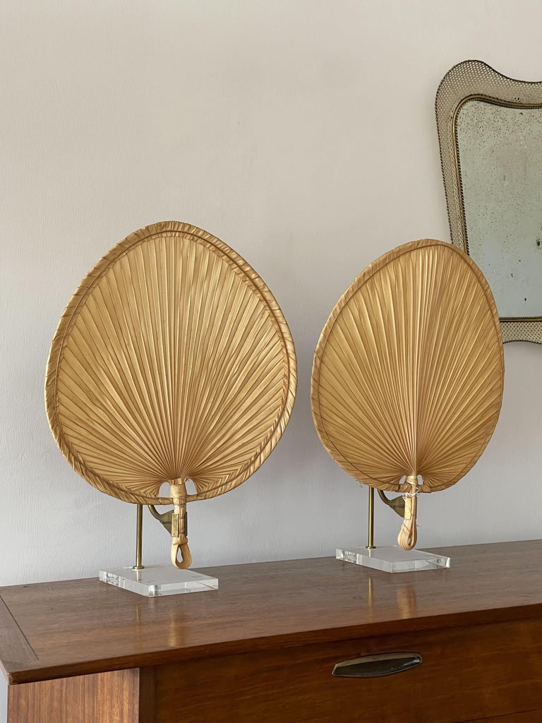 American, Table Lamps, Paper Shade, Acrylic, Brass, Metal, America ...