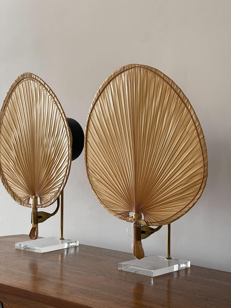 American, Table Lamps, Paper Shade, Acrylic, Brass, Metal, America ...