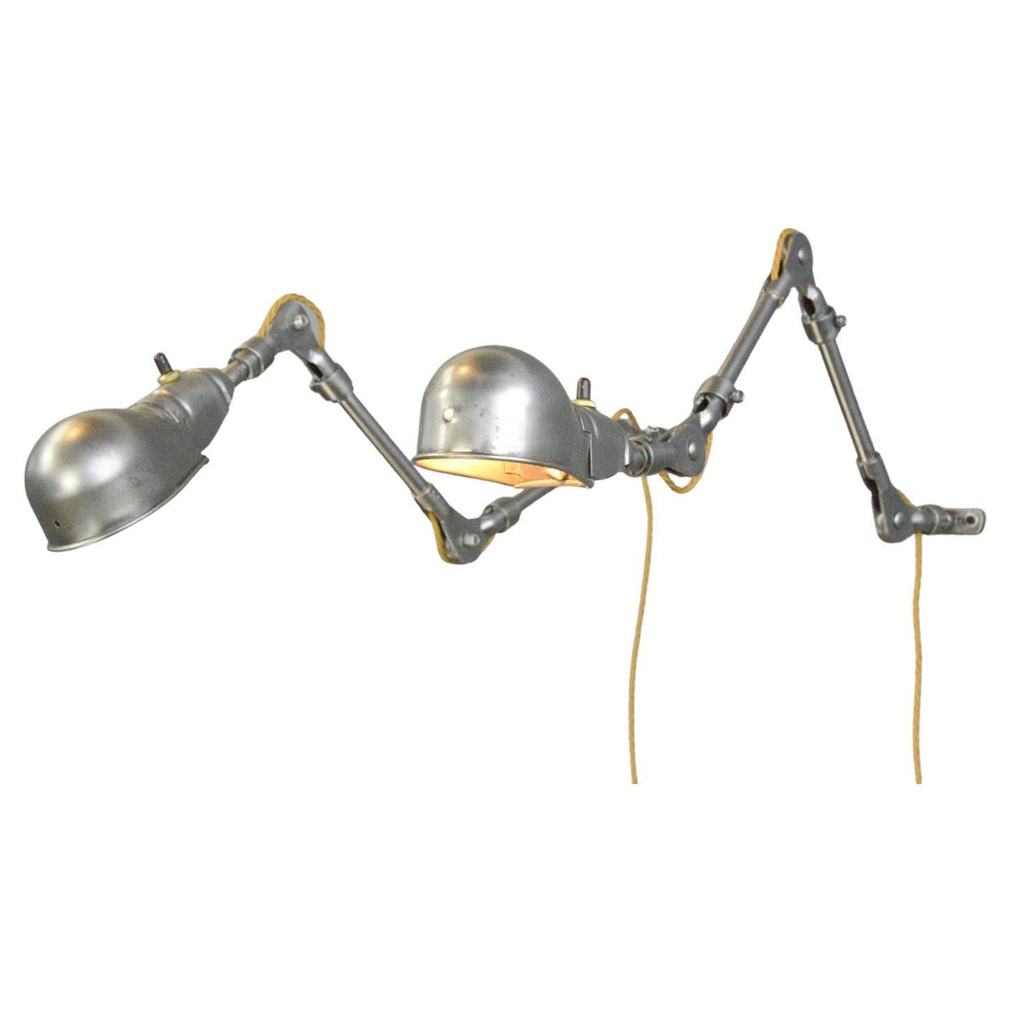 American Task Lamps By Fostoria Circa 1940s at 1stDibs