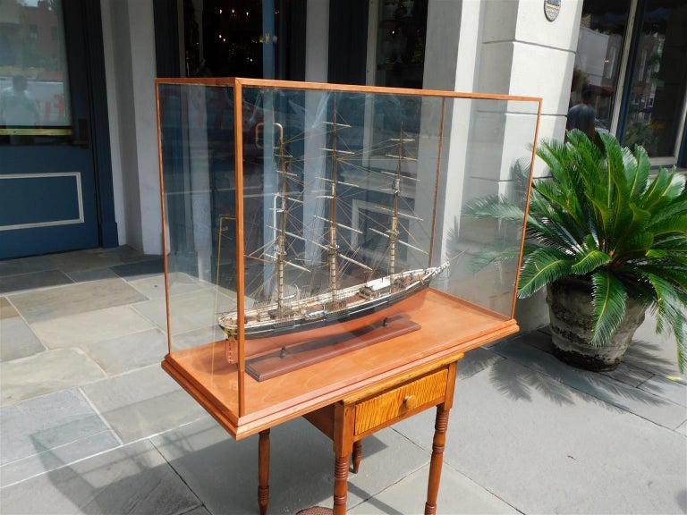 American Three Masted Clipper Ship Model Sovereign of the Seas Under ...