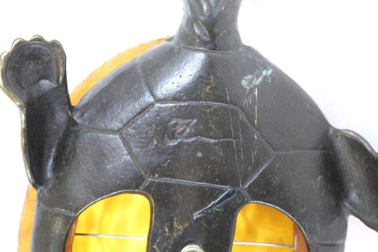 American Turtle Table Lamp For Sale at 1stDibs | turtle lamps for sale