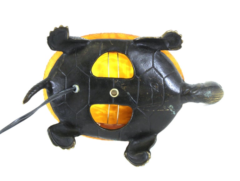 American Turtle Table Lamp For Sale at 1stDibs | turtle lamps for sale
