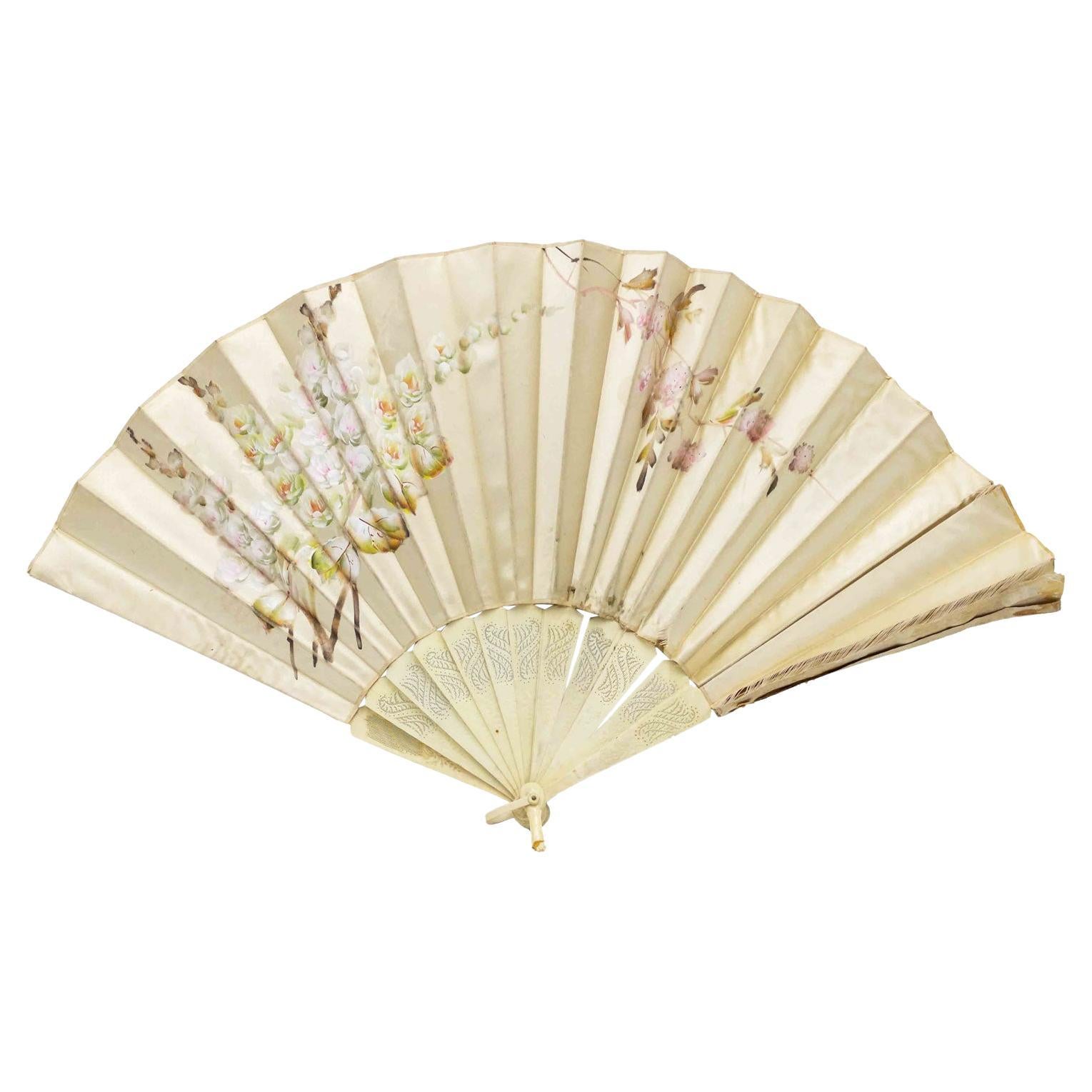 Antique Hand Fans - 635 For Sale on 1stDibs | antique hand fans price ...