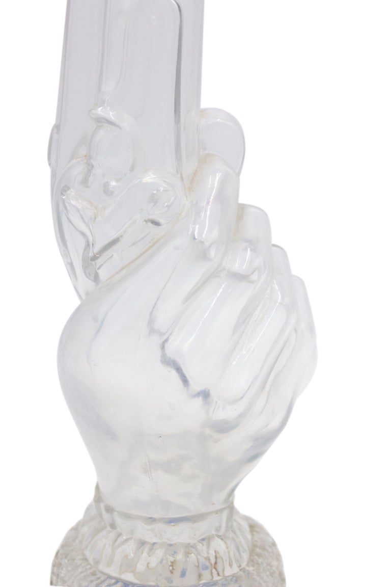 American Victorian Glass Pistol Decanter For Sale at 1stDibs