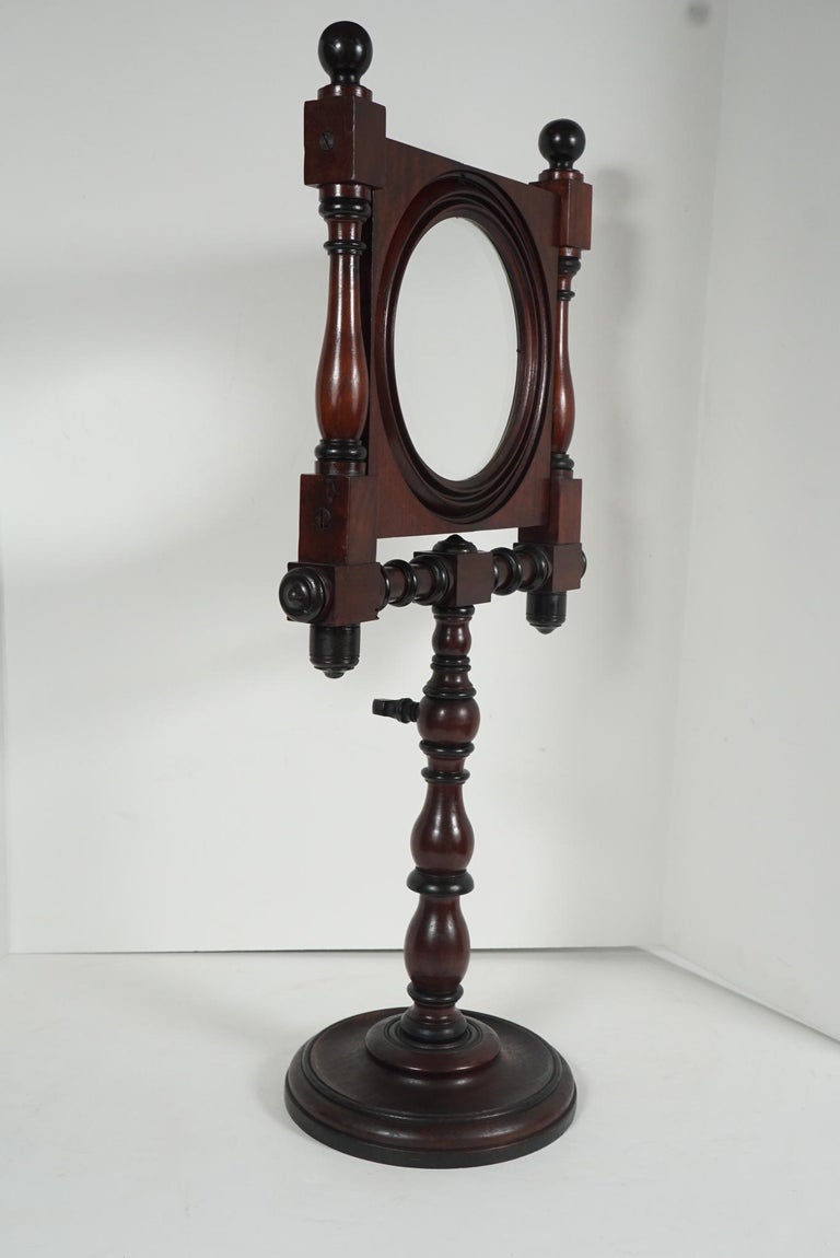 american-victorian-walnut-cased-standing-magnifying-glass-for-sale-at