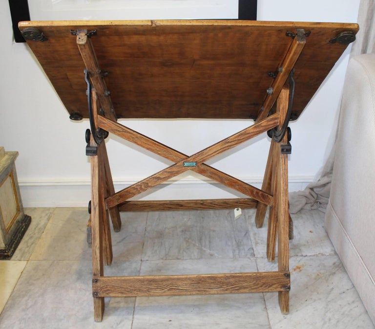 American Vintage Adjustable Drafting Table by Keuffel and Esser Co. at ...