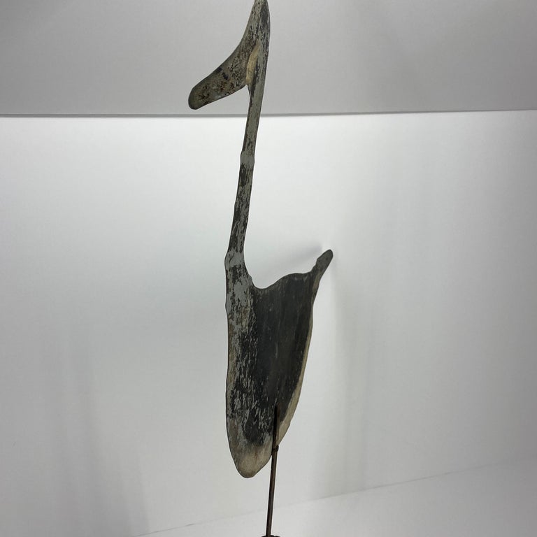 American Vintage Toleware Metal Goose Decoy Table Sculpture at 1stDibs ...