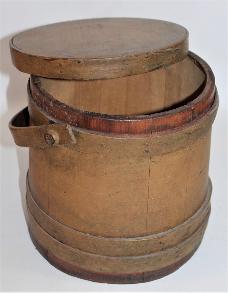 Americana Collection of Six 19th Century Painted Folk Art Items For ...