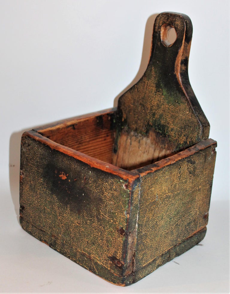 Americana Collection of Six 19th Century Painted Folk Art Items For ...