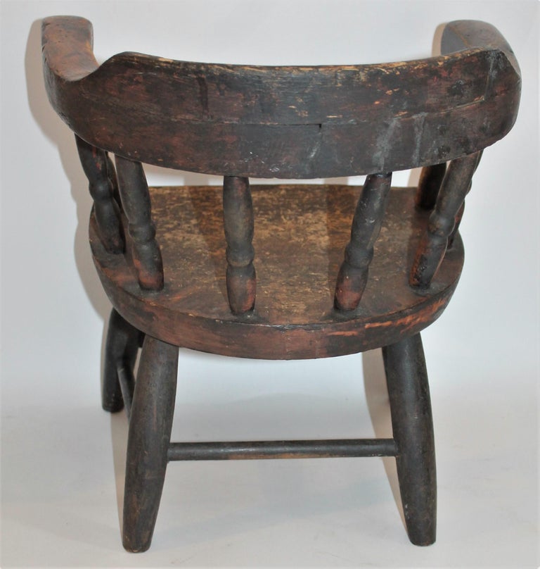 Americana Collection of Six 19th Century Painted Folk Art Items For ...