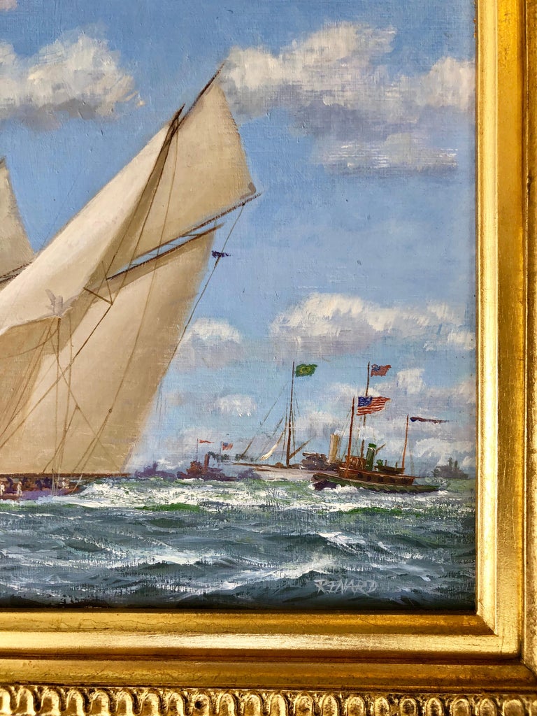 "America's Cup 1899" by Stephen Renard at 1stDibs