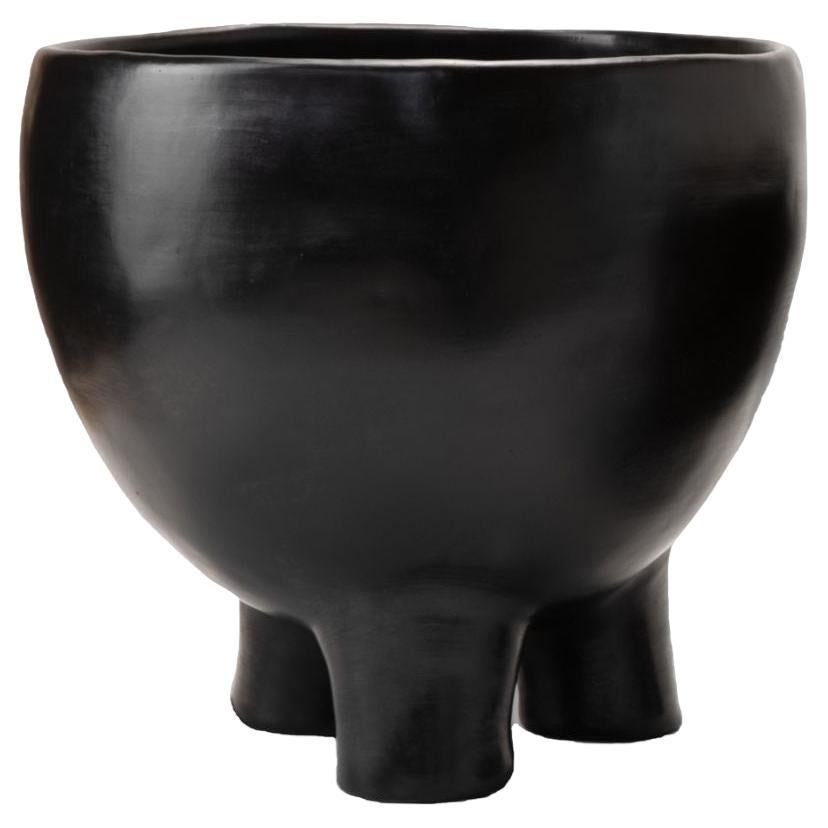 Ames Barro Black Ceramic Pot 2 Mini by Sebastian Herkner in STOCK For ...