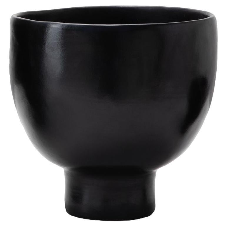 Ames Barro Black Ceramic Pot 2 Mini by Sebastian Herkner in STOCK For ...