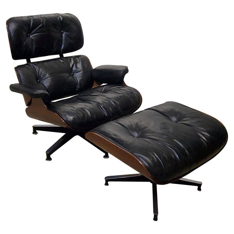 Eames Lounge Chair and Ottoman at 1stDibs