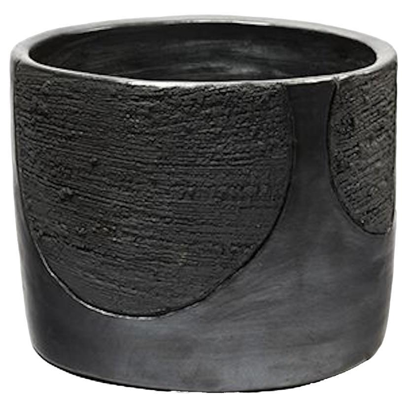 Ames Loza Black Ceramic Vase A by Sebastian Herkner in STOCK For Sale ...