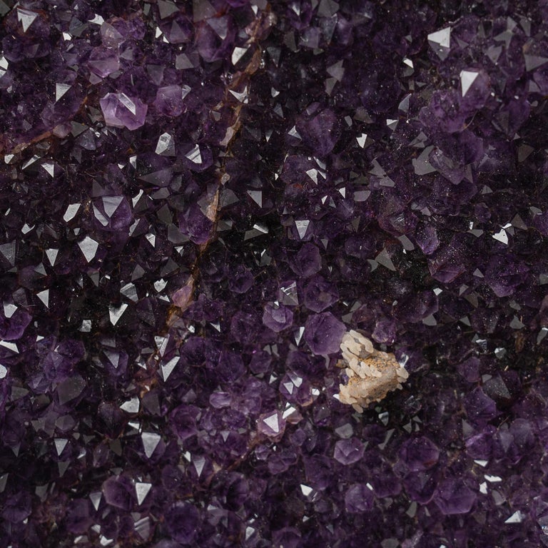 Amethyst Crystal Cluster Geode from Brazil (19" Tall, 85 lbs.) For Sale ...