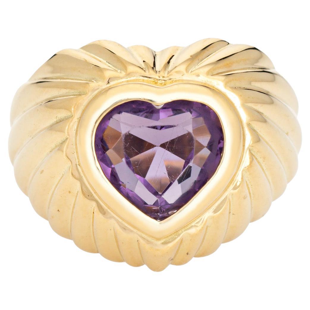 Tiffany and Co. Somerset Wide Mesh Flex Band Ring in 18 Karat Yellow ...