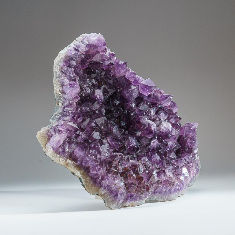 Amethyst Quartz Crystal Cluster from Brazil (23 lbs) For Sale at 1stDibs