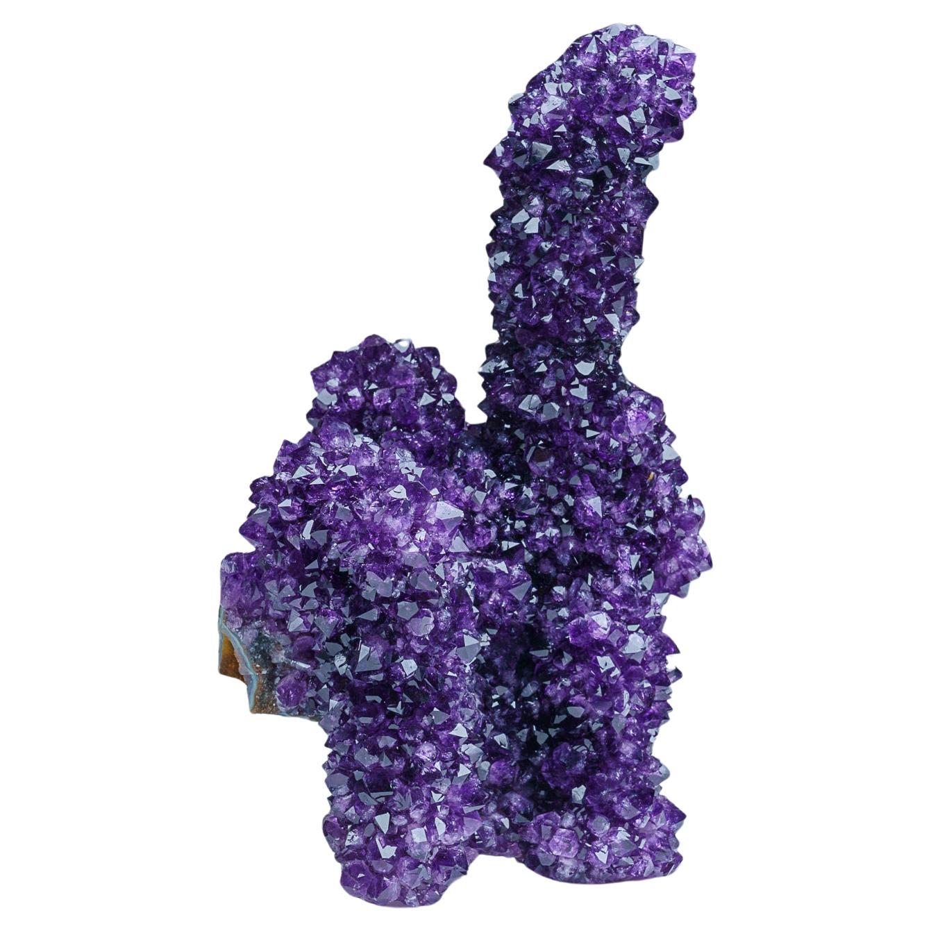 Amethyst Stalactite Crystal from Southern Paraná Basalt Basin, Artigas ...