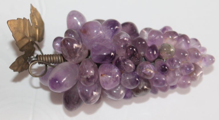 Amethyst Stone Mini Grapes at 1stDibs